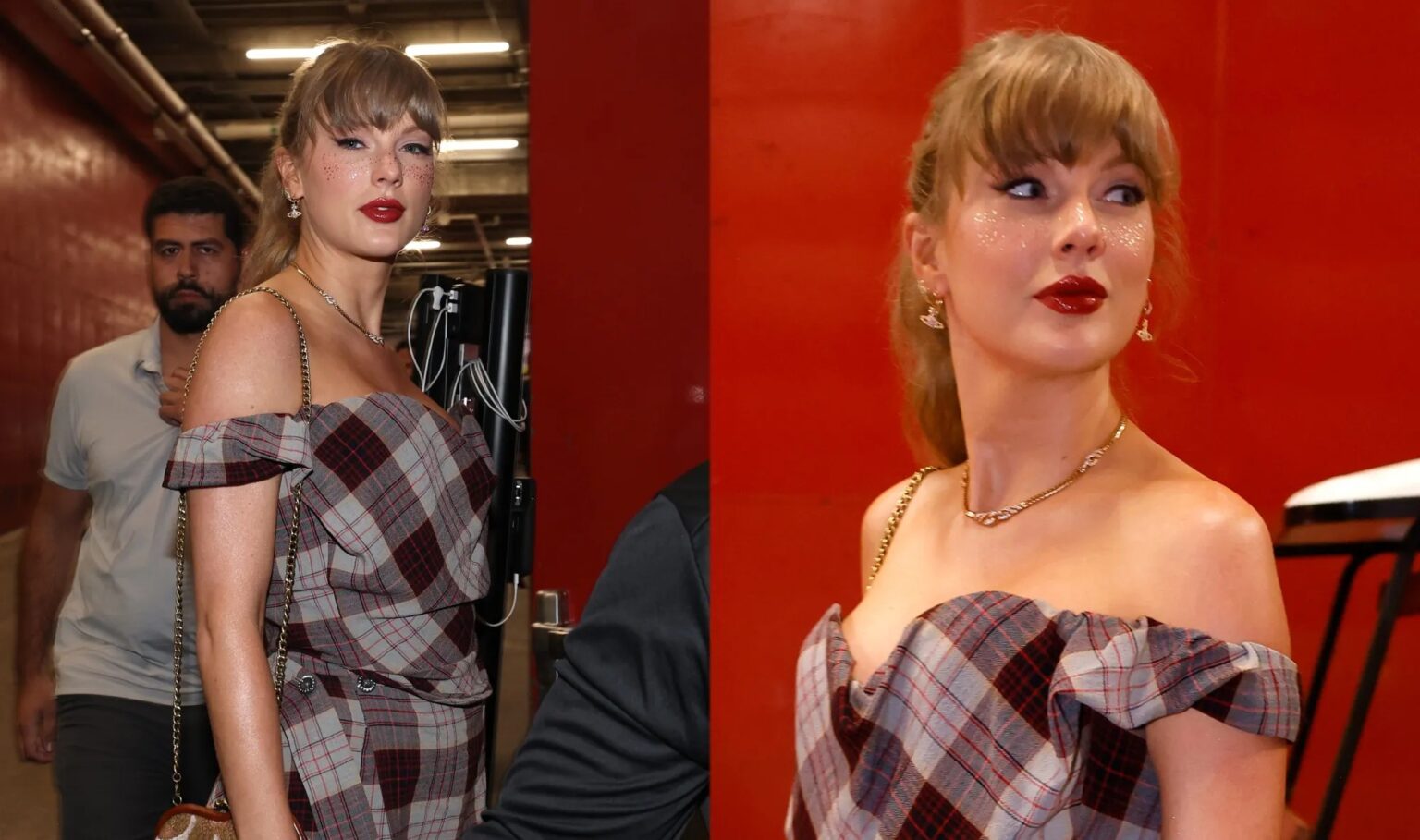 Fazit Glitter Freckles Go Viral After Taylor Swift Chiefs Game